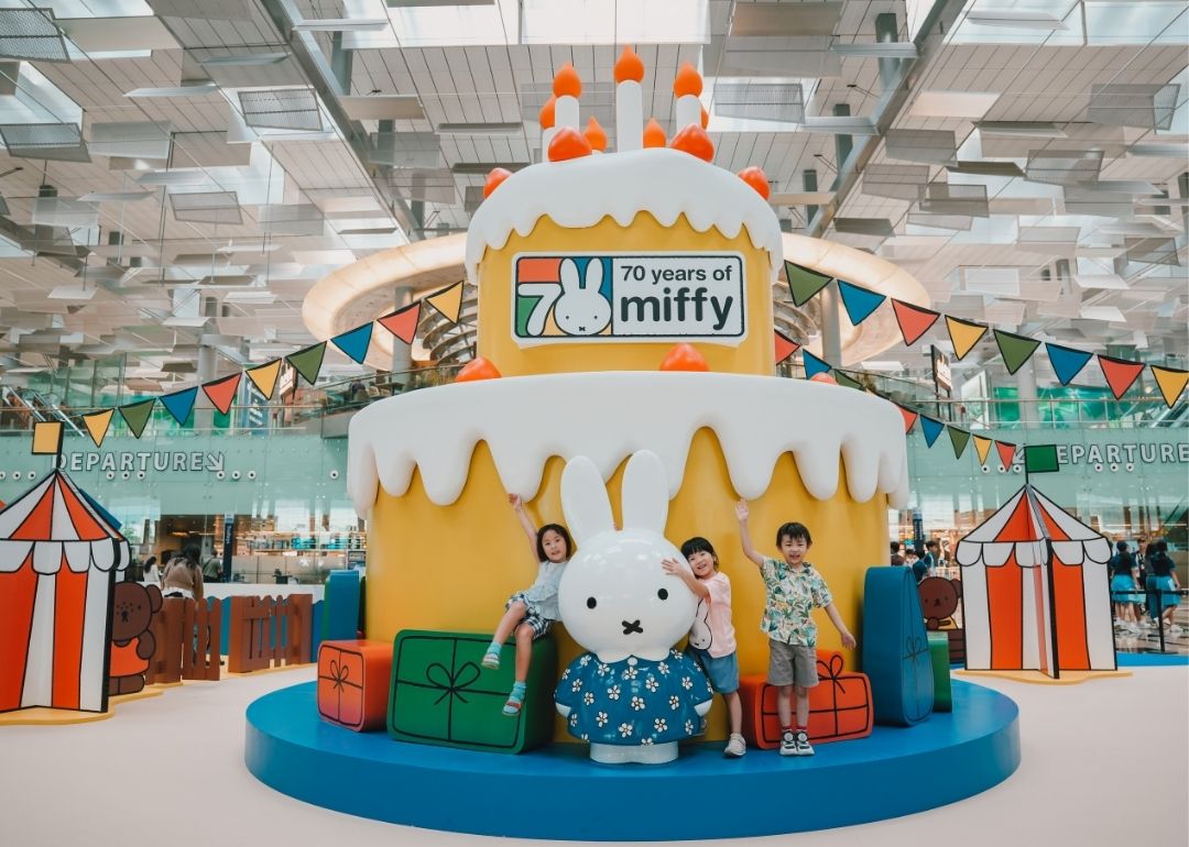 Miffy’s Beach Party June School Holidays Event At Changi Airport
