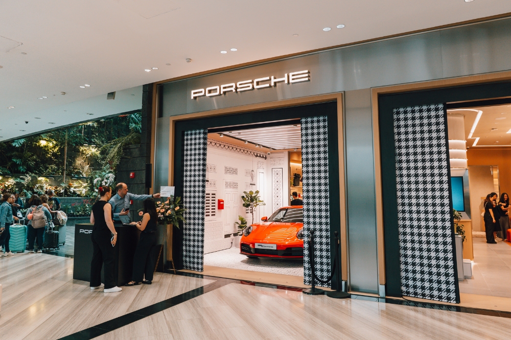 Porsche at Jewel opens: Experience Porsche like never before at its all ...