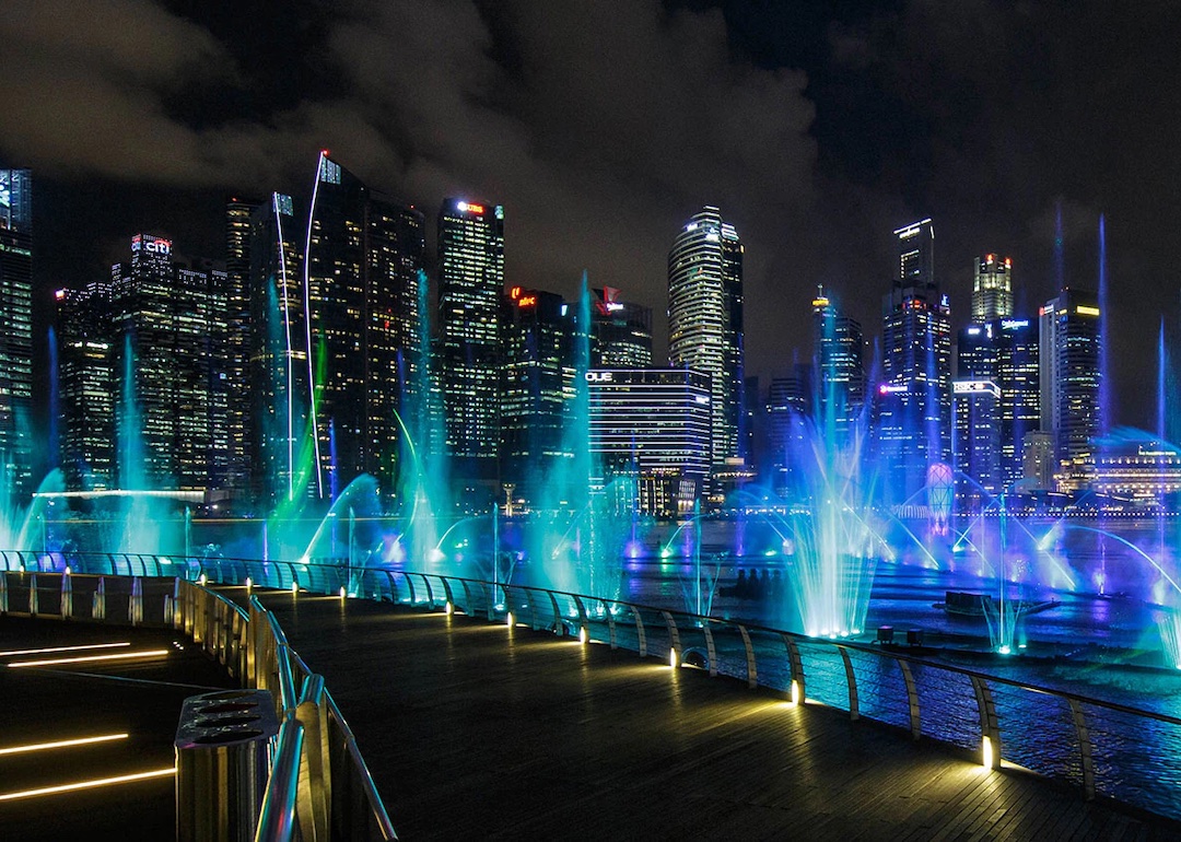 Best Light Shows In Singapore Light Show Attractions