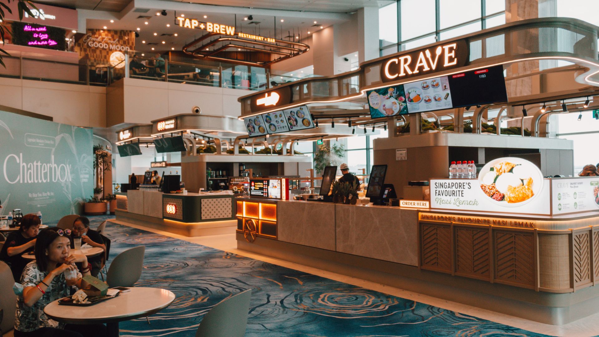 Airport Food Court